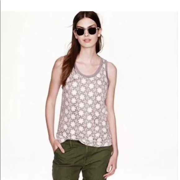 J. Crew | Tops | Jcrew Crochet Tank | Poshmark